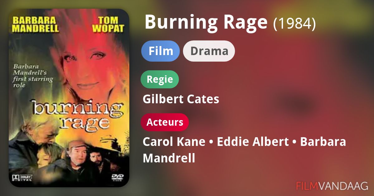 Burning Rage (film, 1984) - FilmVandaag.nl