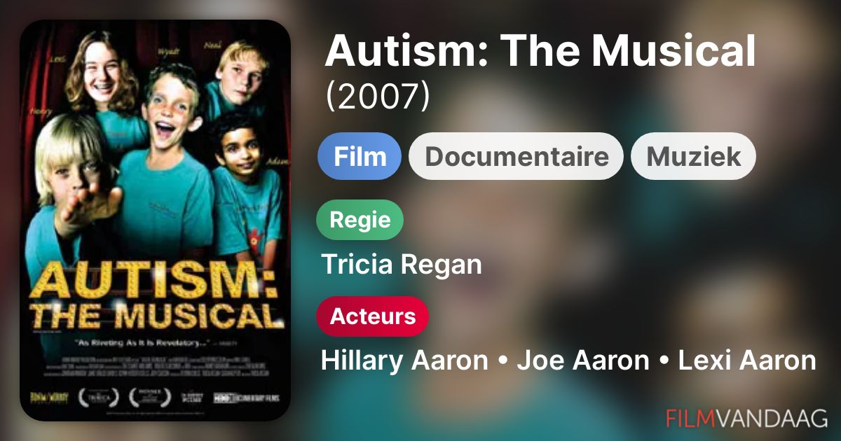 Autism: The Musical (film, 2007) - FilmVandaag.nl