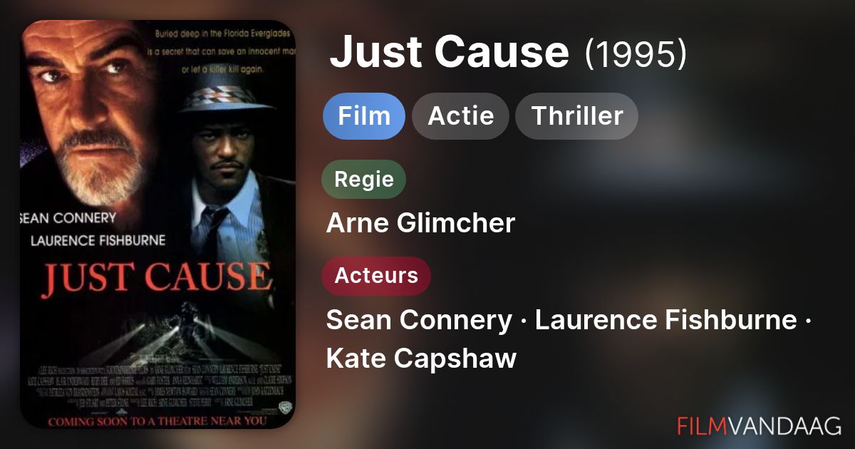 Just Cause (film, 1995) - FilmVandaag.nl