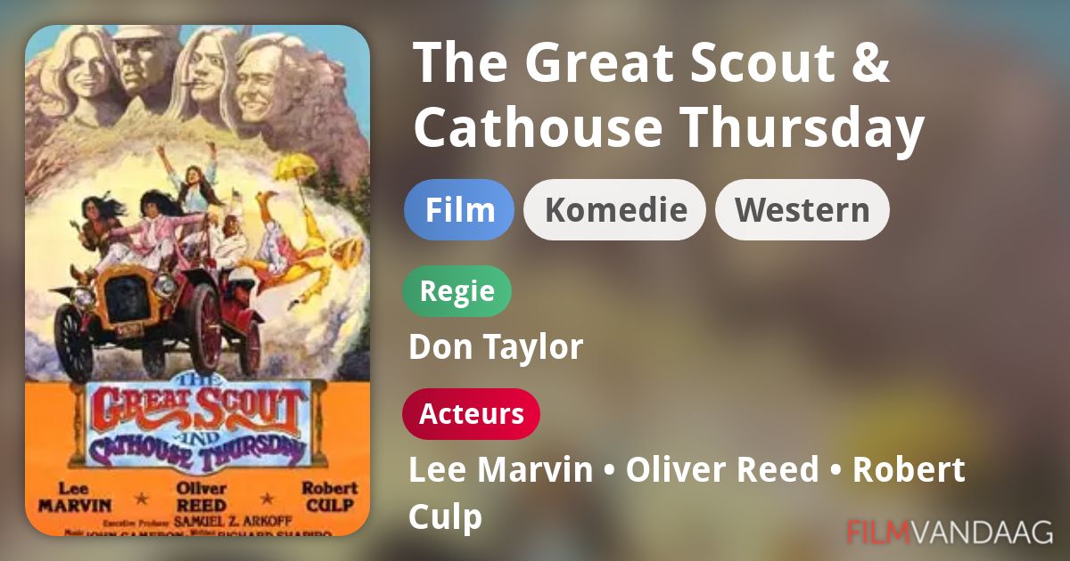 The Great Scout & Cathouse Thursday (film, 1976) - FilmVandaag.nl