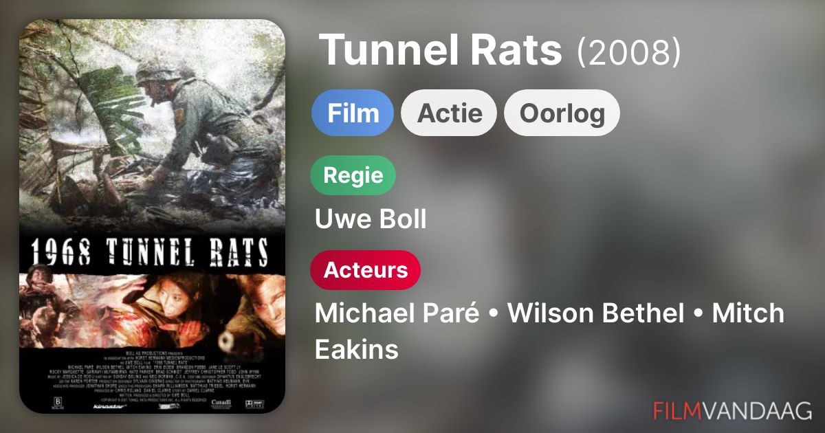 Tunnel Rats (film, 2008) - FilmVandaag.nl