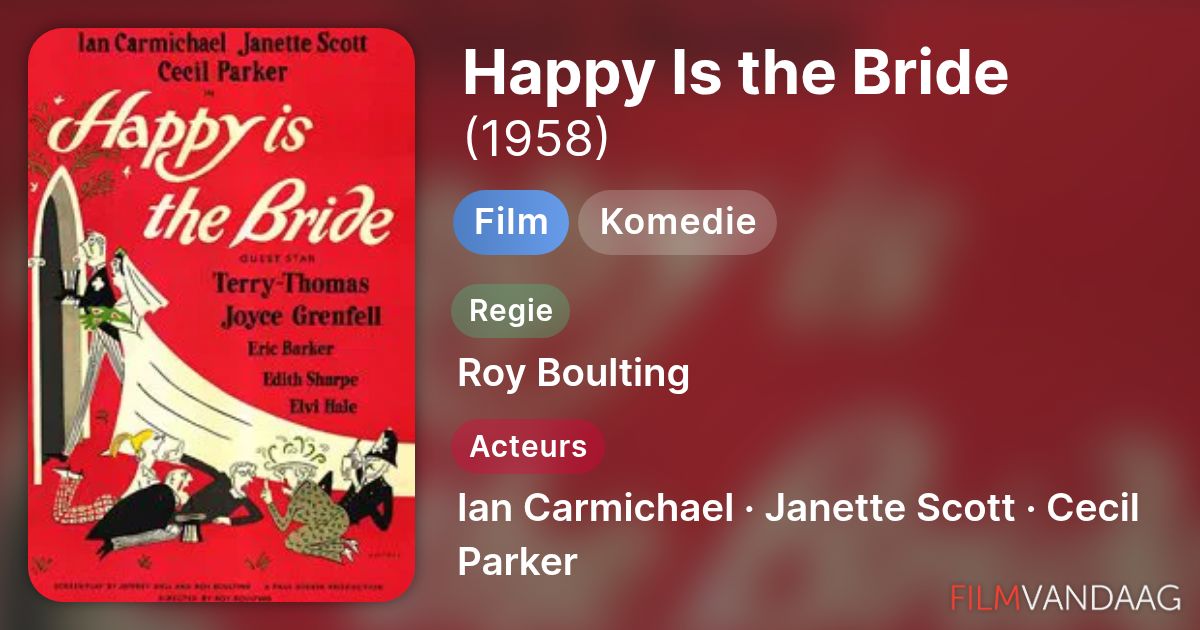 Happy Is the Bride (film, 1958) - FilmVandaag.nl