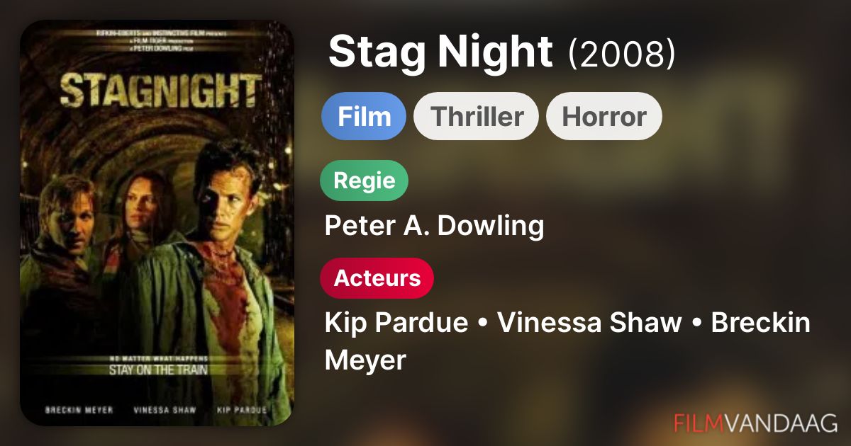 Stag Night (film, 2008) - FilmVandaag.nl