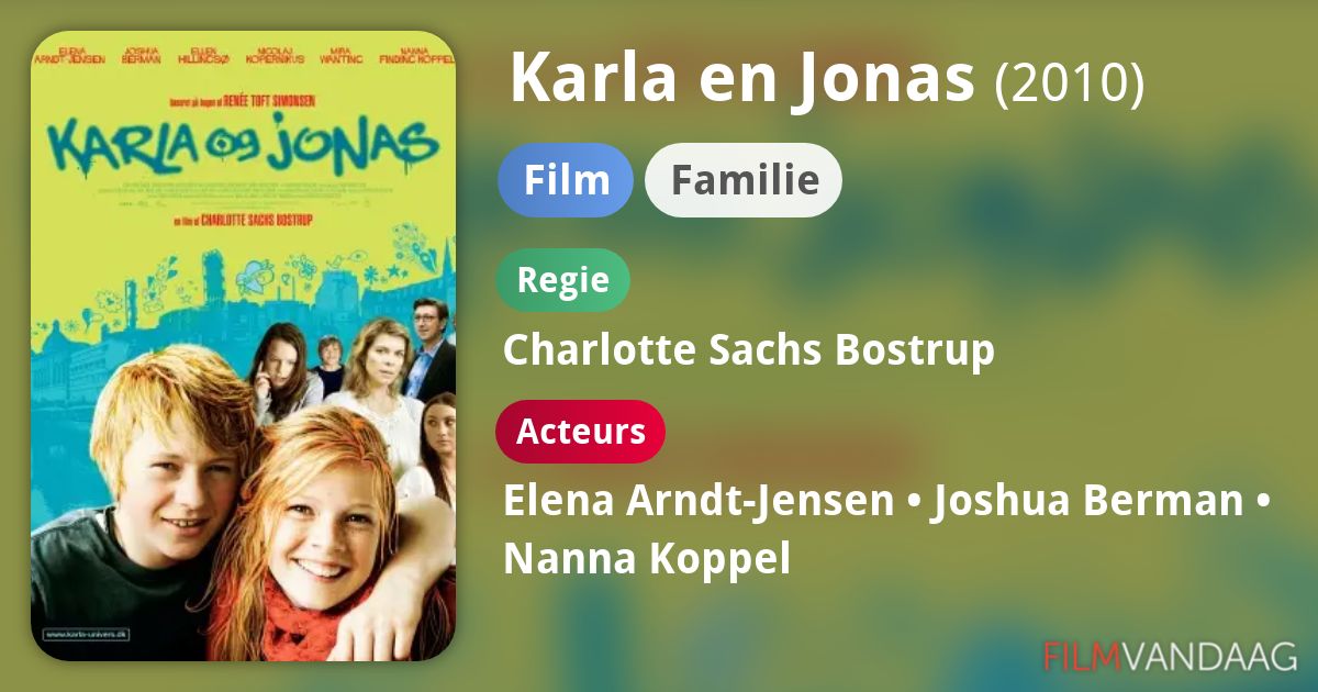Karla en Jonas (film, 2010) - FilmVandaag.nl