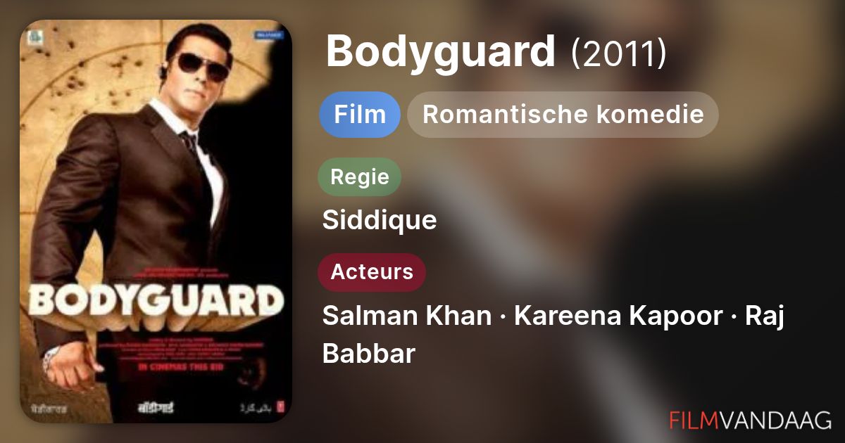 Bodyguard (film, 2011) - FilmVandaag.nl
