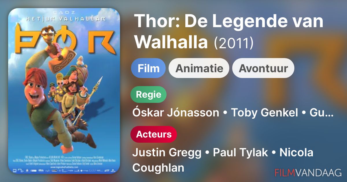 Thor: De Legende van Walhalla (film, 2011) - FilmVandaag.nl