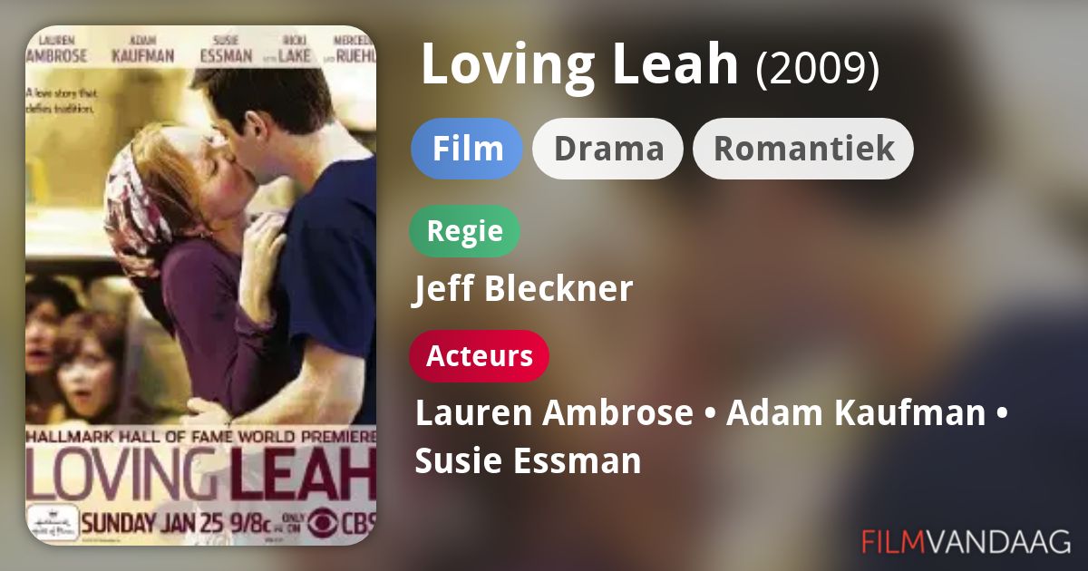 Loving Leah (film, 2009) - FilmVandaag.nl