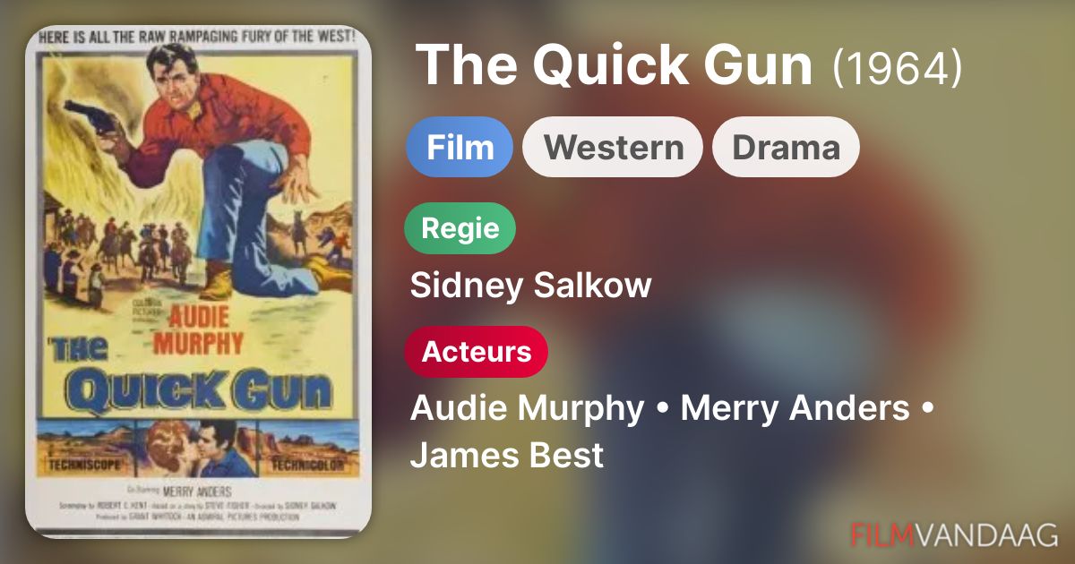 The Quick Gun (film, 1964) - FilmVandaag.nl
