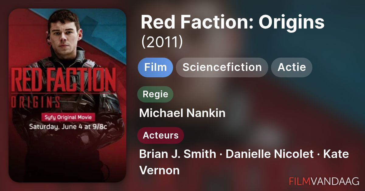 Red Faction: Origins (film, 2011) - FilmVandaag.nl