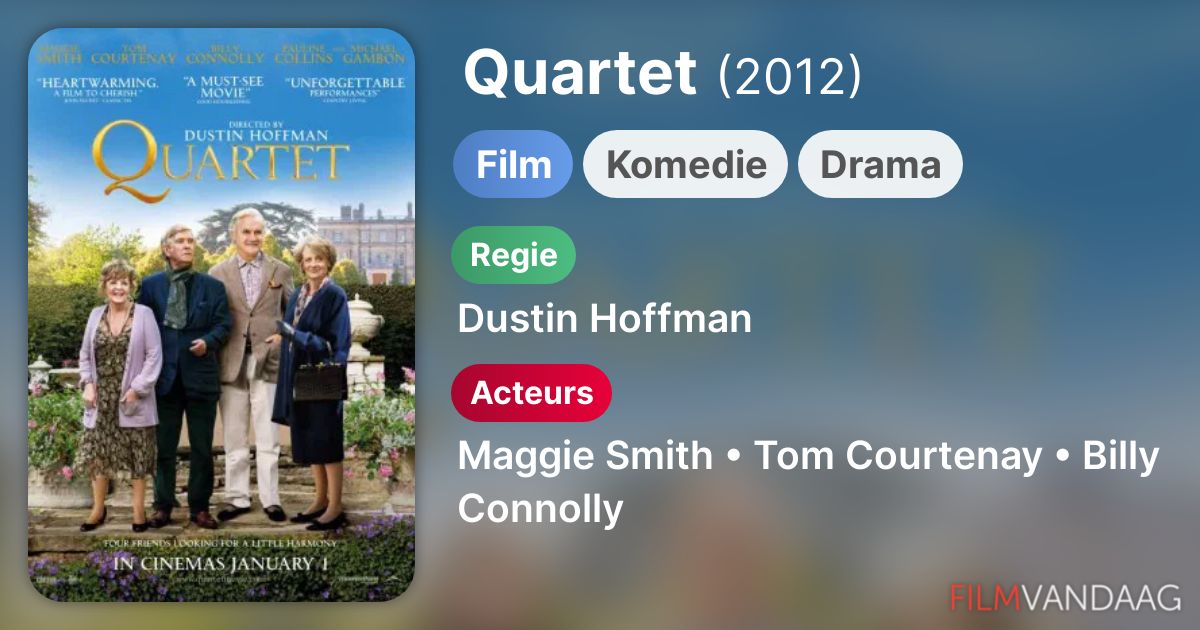 Quartet (film, 2012) - FilmVandaag.nl
