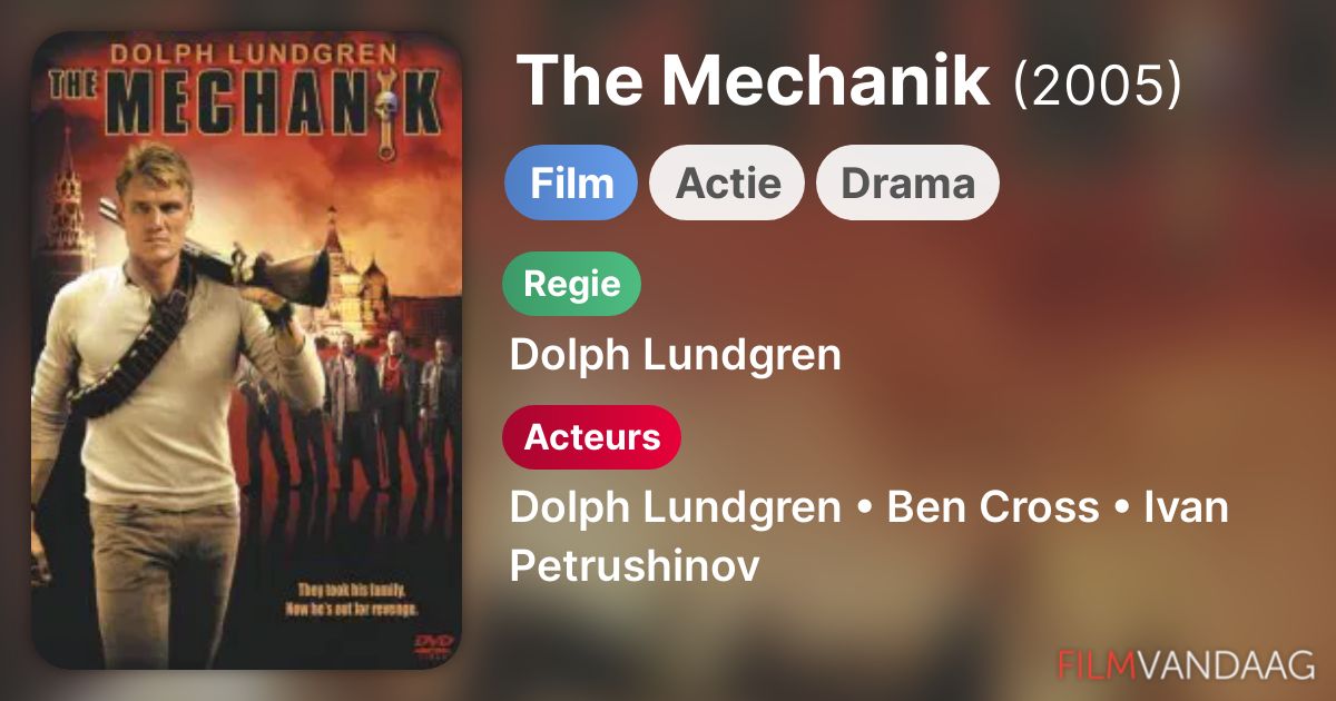 The Mechanik (film, 2005) - FilmVandaag.nl