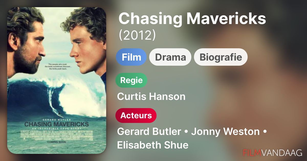 Chasing Mavericks (film, 2012) - FilmVandaag.nl