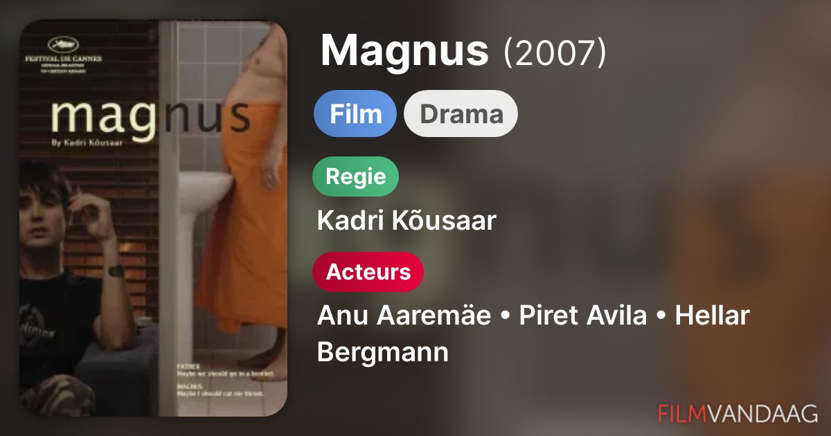 Magnus (film, 2007) - FilmVandaag.nl