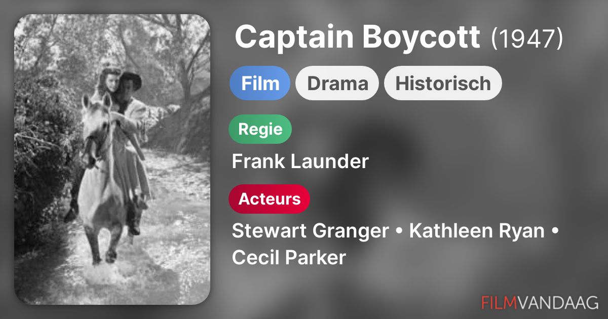 Captain Boycott (film, 1947) - FilmVandaag.nl