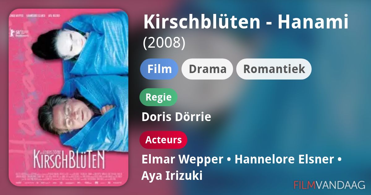 Kirschblüten - Hanami (film, 2008) - FilmVandaag.nl