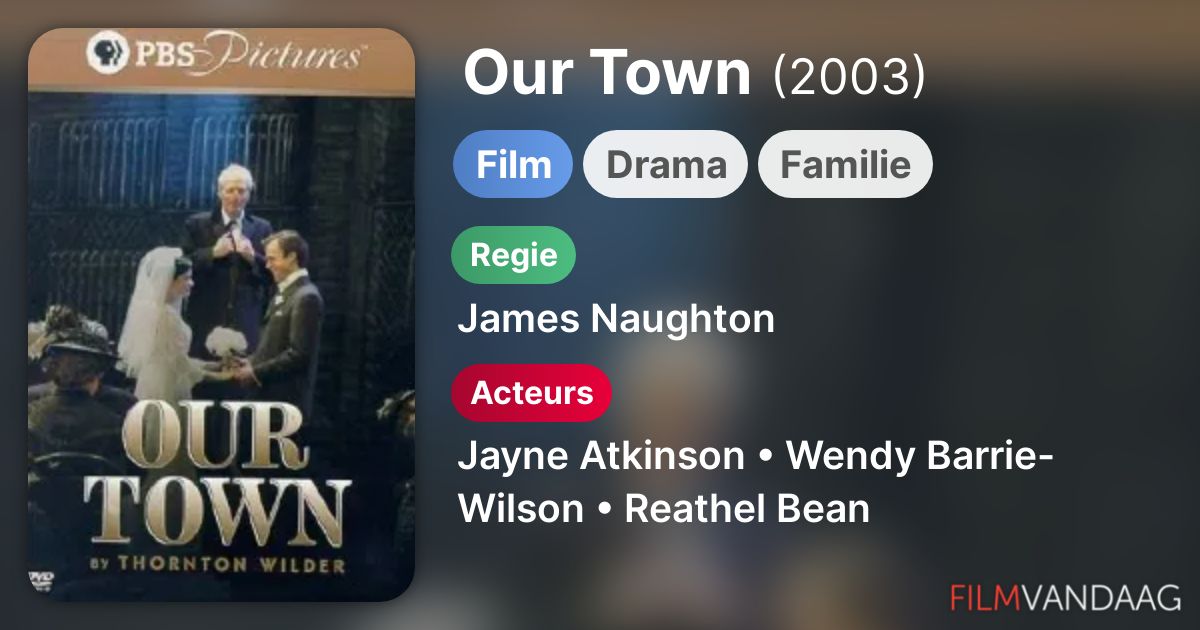 Our Town (film, 2003) - FilmVandaag.nl