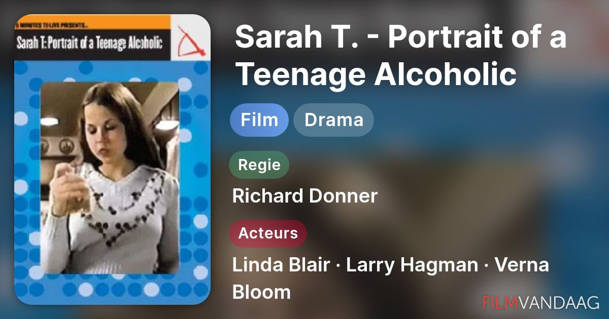 Sarah T. - Portrait of a Teenage Alcoholic (film, 1975) - FilmVandaag.nl