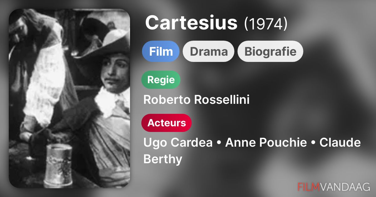 Cartesius (film, 1974) - FilmVandaag.nl