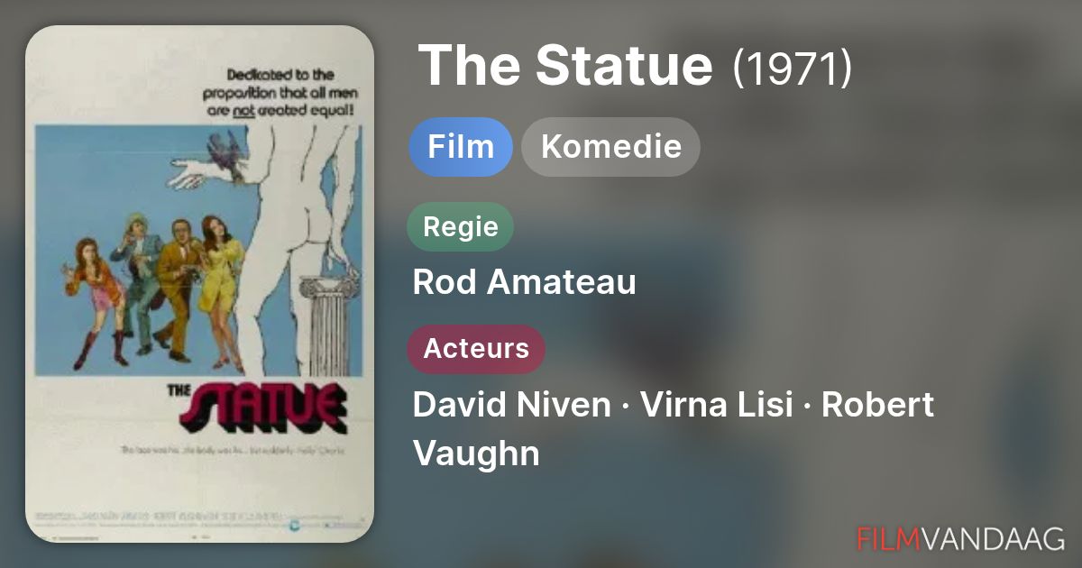 The Statue (film, 1971) - FilmVandaag.nl