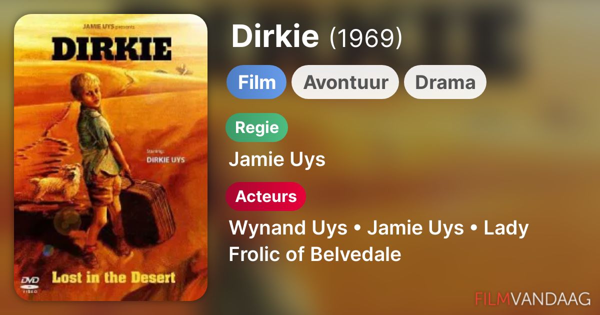 Dirkie (film, 1969) - FilmVandaag.nl
