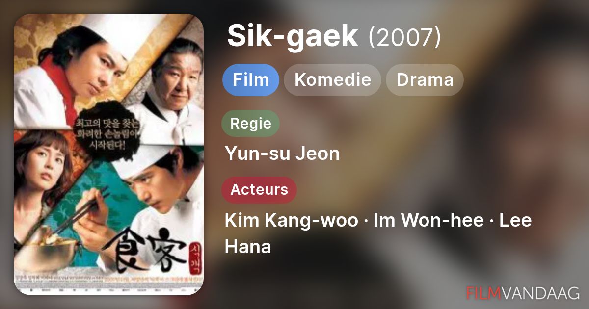 Sik-gaek (film, 2007) - FilmVandaag.nl