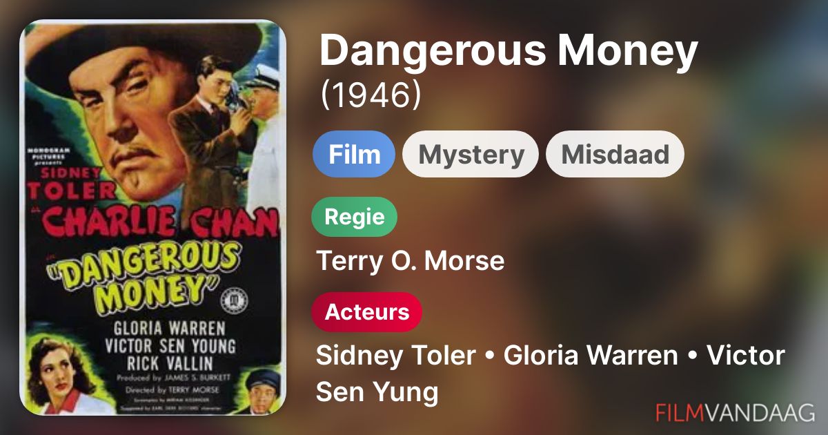 Dangerous Money (film, 1946) - FilmVandaag.nl