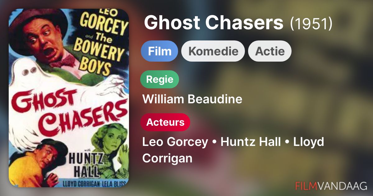 Ghost Chasers (film, 1951) - FilmVandaag.nl