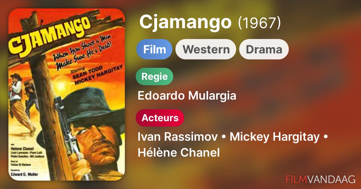 Cjamango (film, 1967) - FilmVandaag.nl