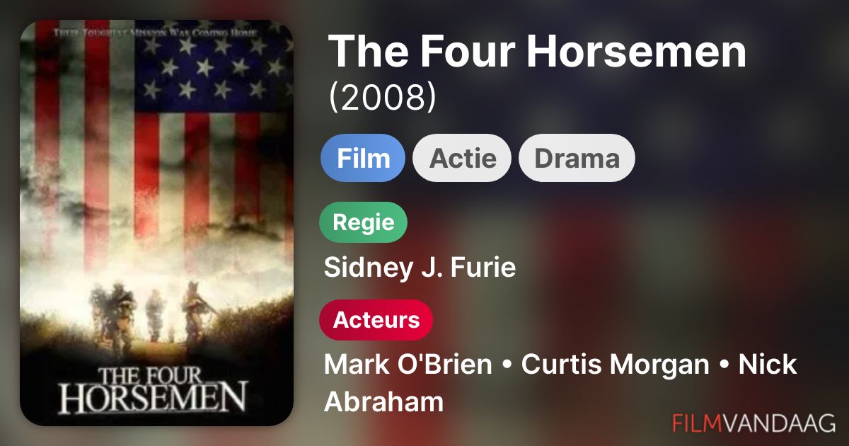 The Four Horsemen (film, 2008) - FilmVandaag.nl