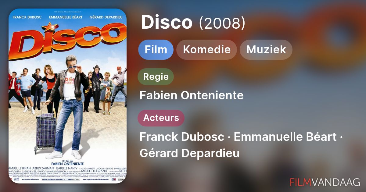 Disco (film, 2008) - FilmVandaag.nl