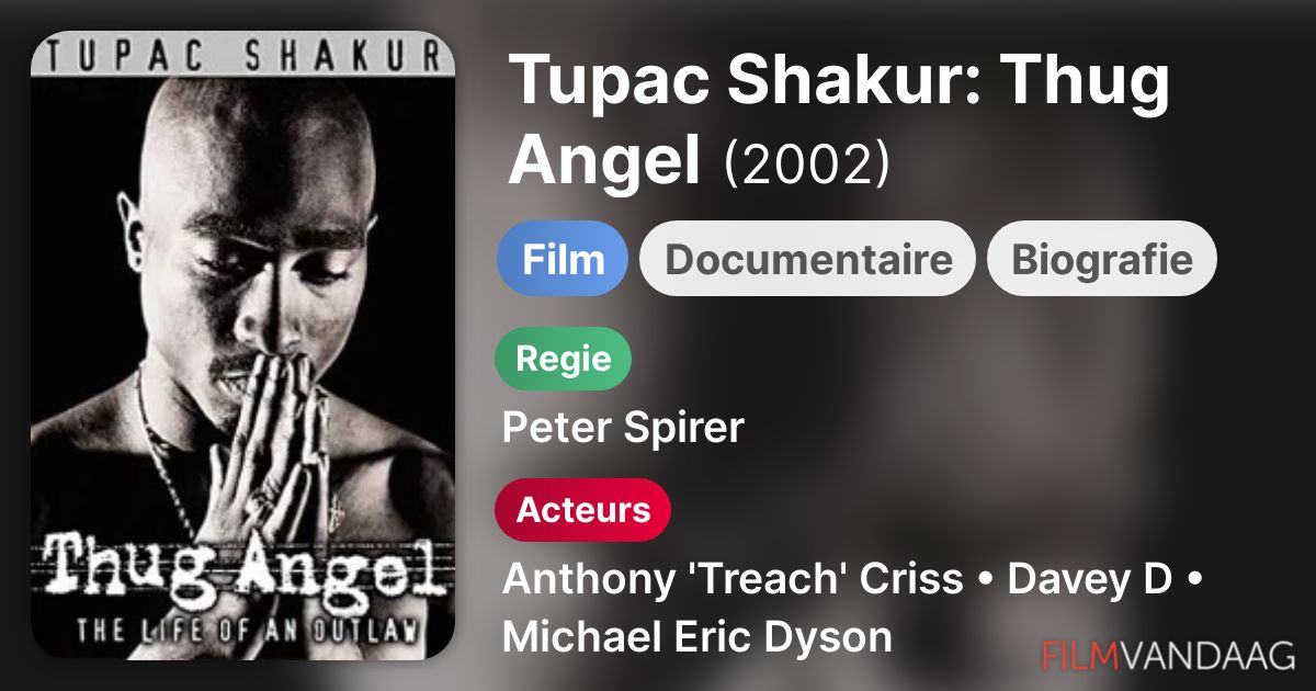 Tupac Shakur: Thug Angel (film, 2002) Nu Online Kijken - FilmVandaag.nl
