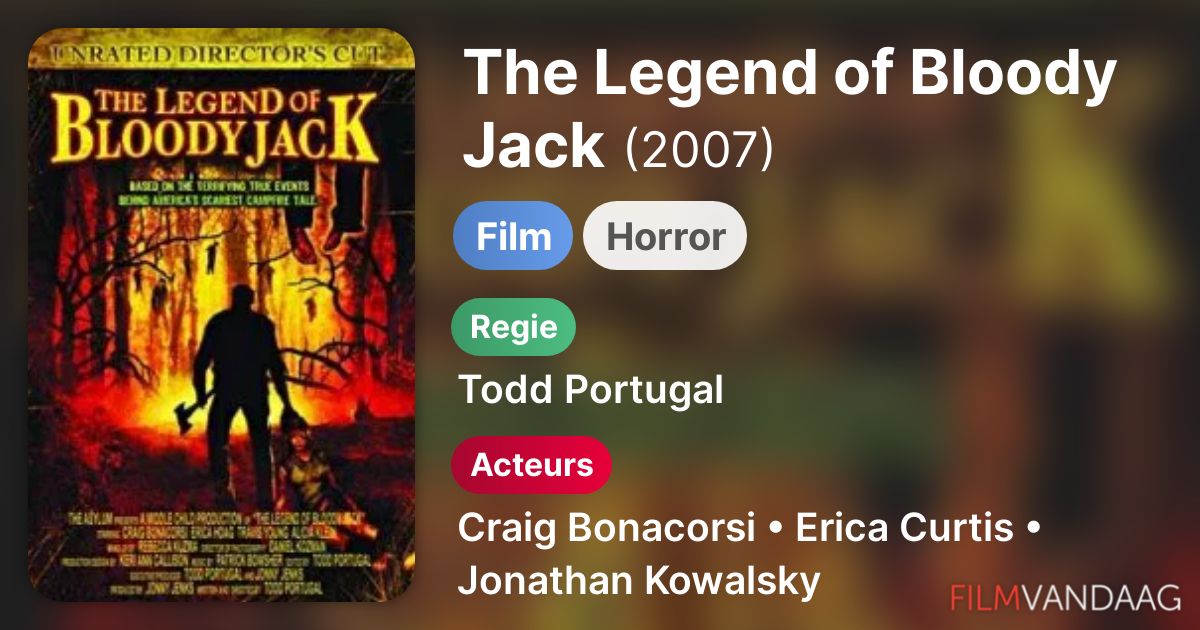 The Legend of Bloody Jack (film, 2007) - FilmVandaag.nl