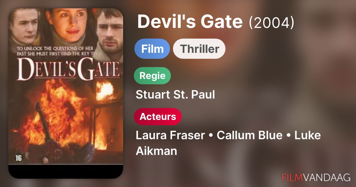 Devil's Gate (film, 2003) - FilmVandaag.nl