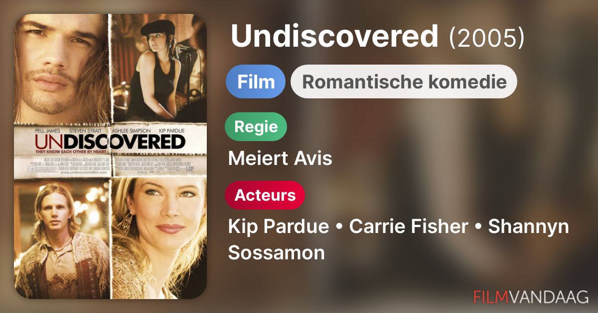 Undiscovered (film, 2005) - FilmVandaag.nl