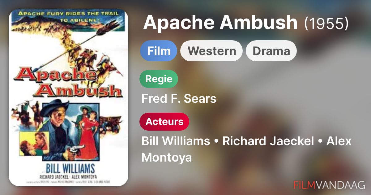 Apache Ambush (film, 1955) - FilmVandaag.nl
