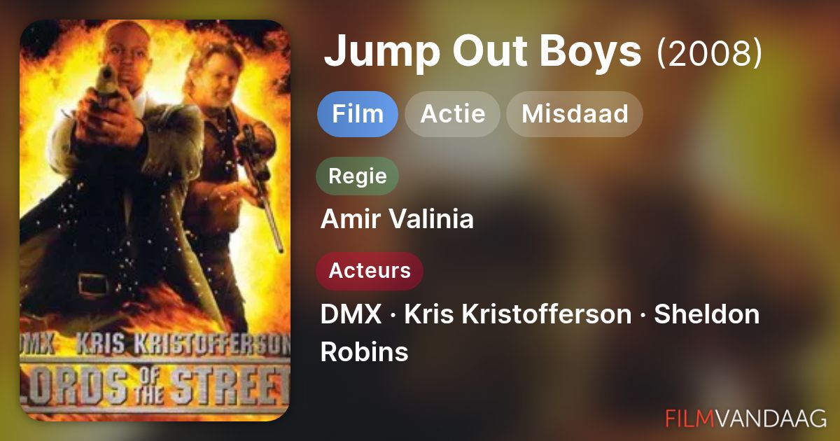 Jump Out Boys (film, 2008) - FilmVandaag.nl