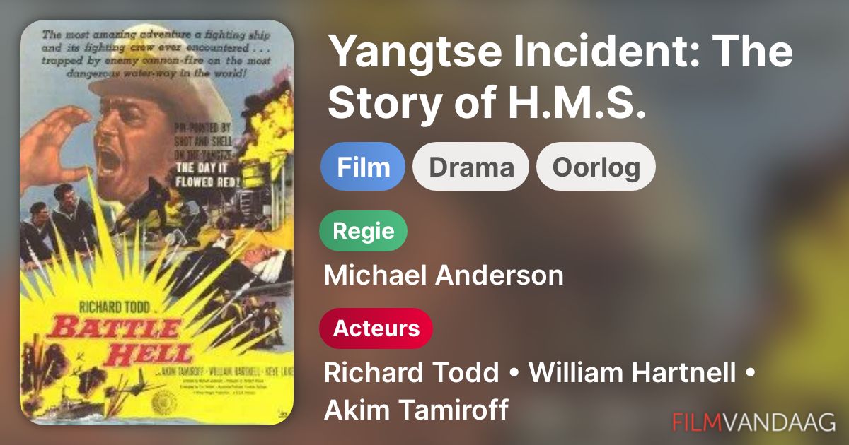Yangtse Incident: The Story of H.M.S. Amethyst (film, 1957 ...