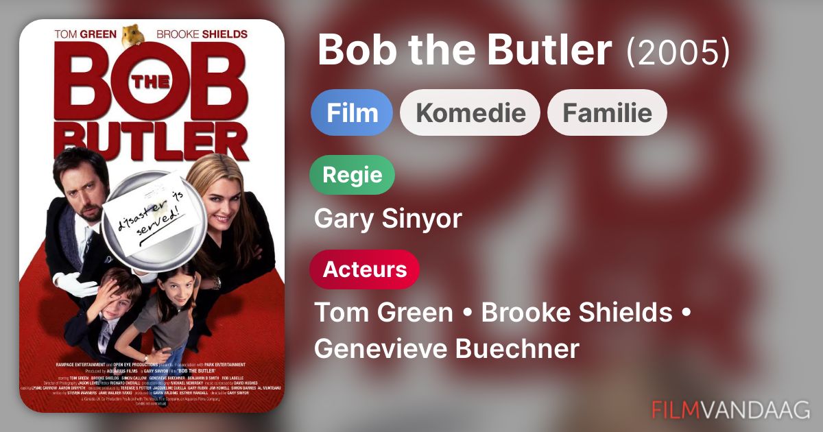 Bob the Butler (film, 2005) - FilmVandaag.nl