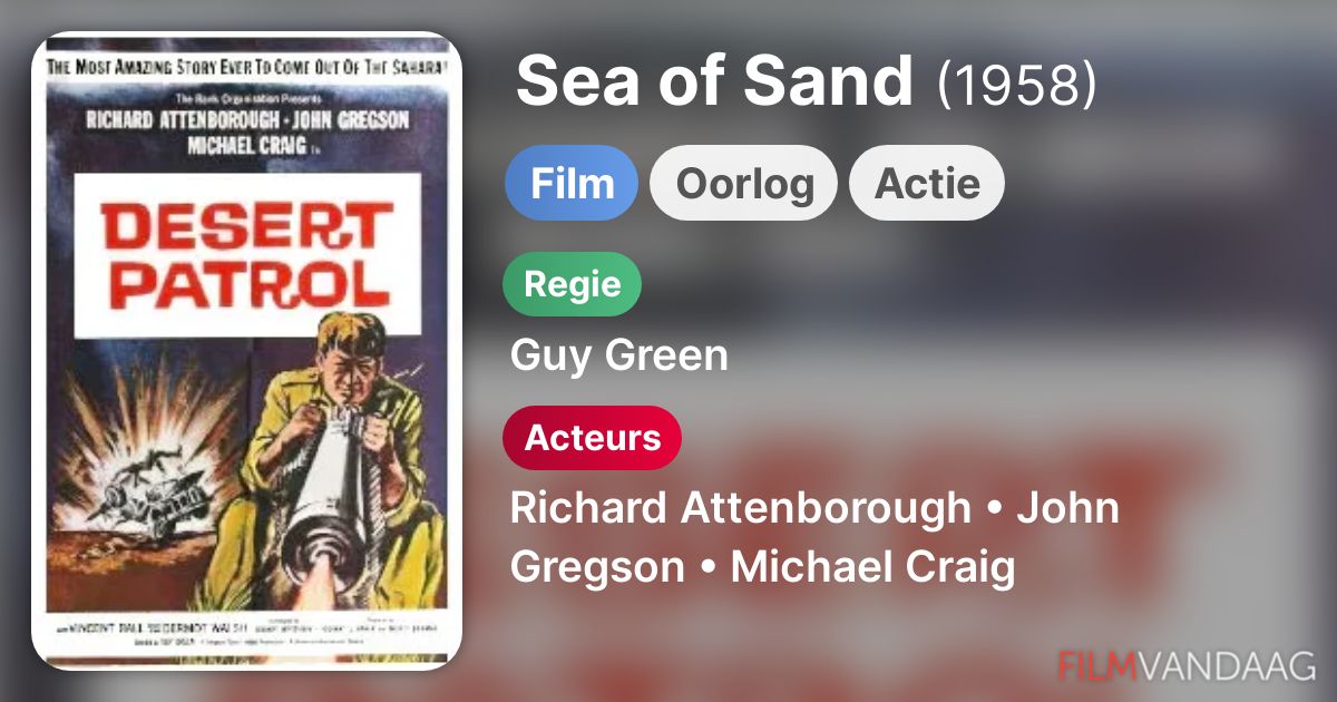 Sea of Sand (film, 1958) - FilmVandaag.nl