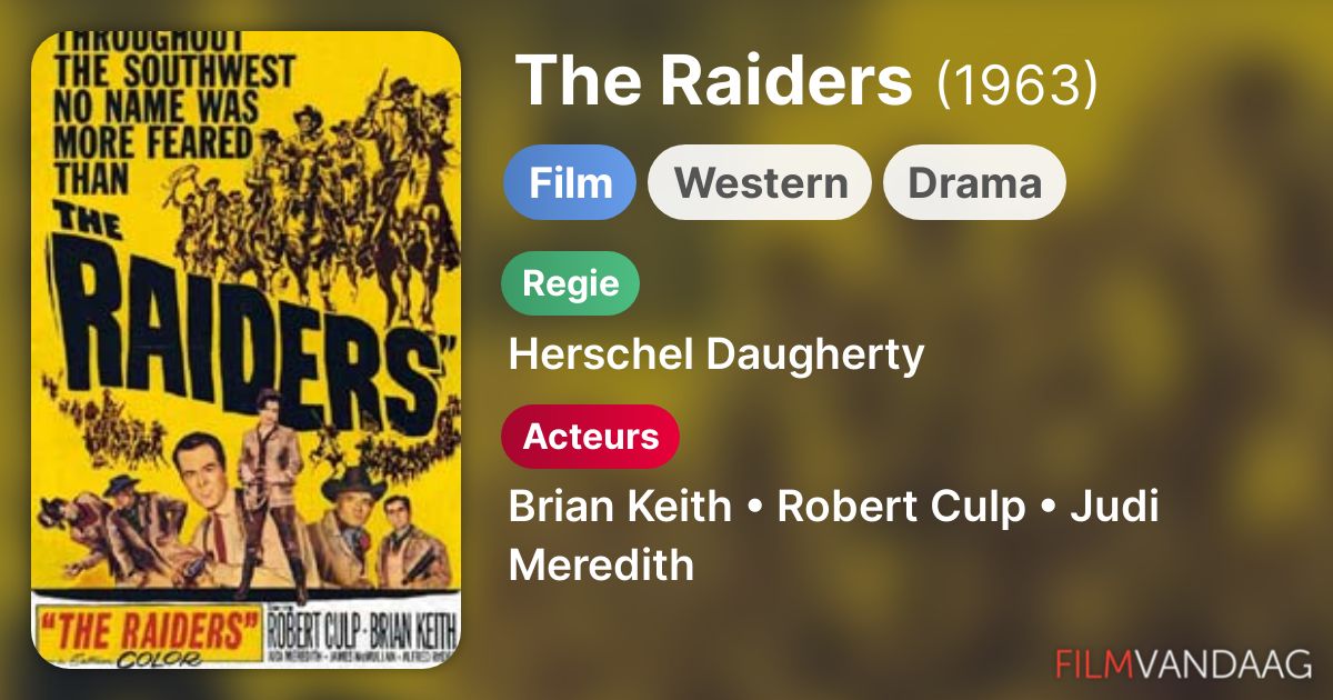 The Raiders (film, 1963) - FilmVandaag.nl