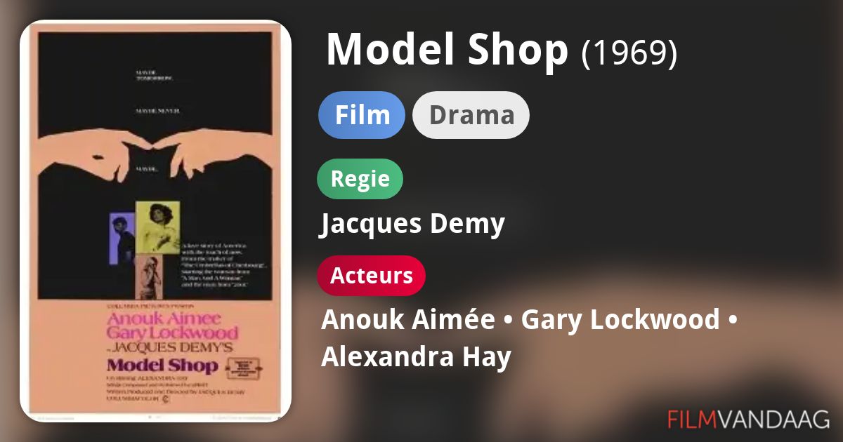 Model Shop (film, 1969) - FilmVandaag.nl
