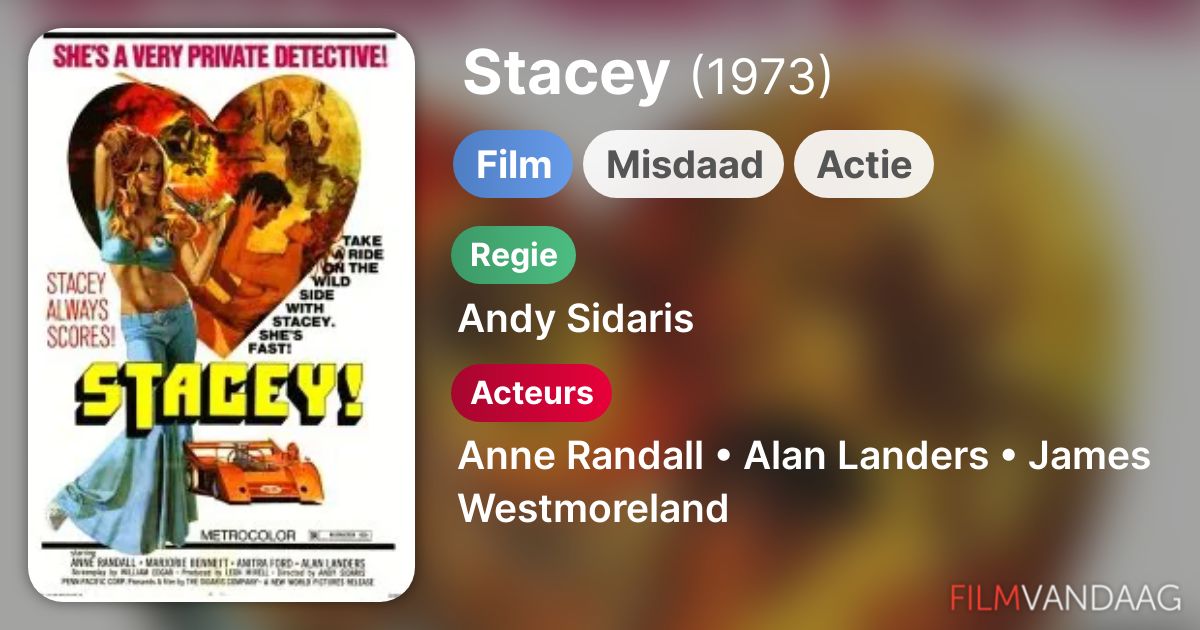 Stacey (film, 1973) - FilmVandaag.nl