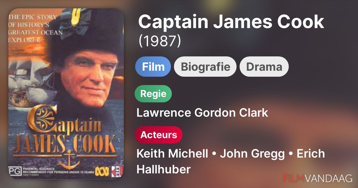 Captain James Cook (film, 1987) kopen op dvd of blu-ray - FilmVandaag.nl