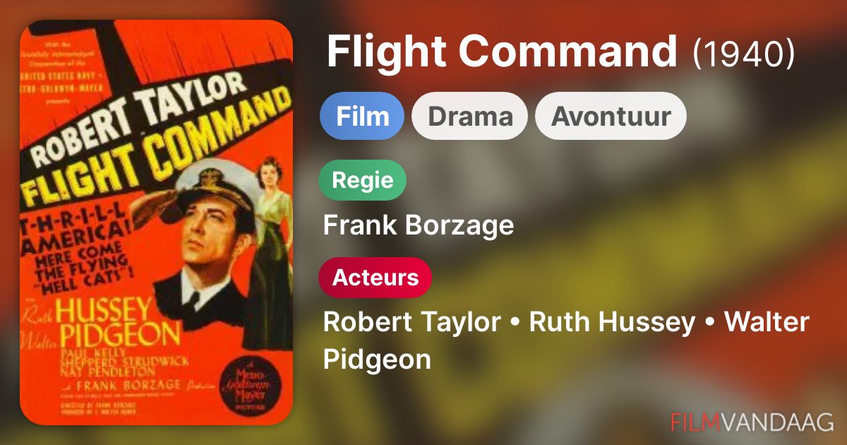 Flight Command (film, 1940) - FilmVandaag.nl