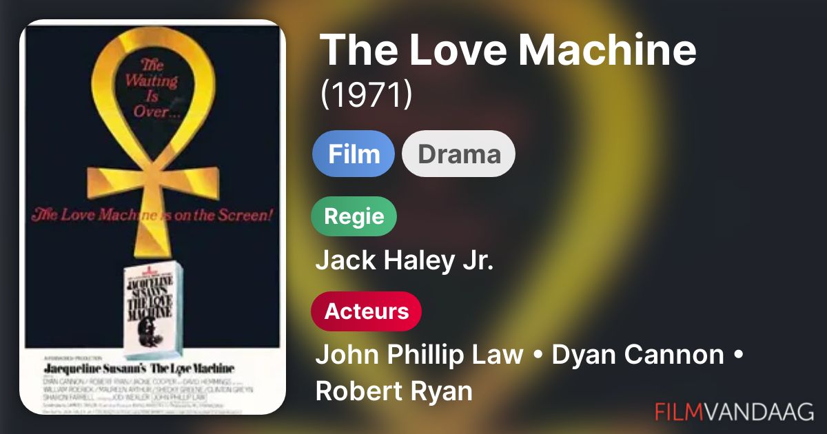The Love Machine (film, 1971) - FilmVandaag.nl
