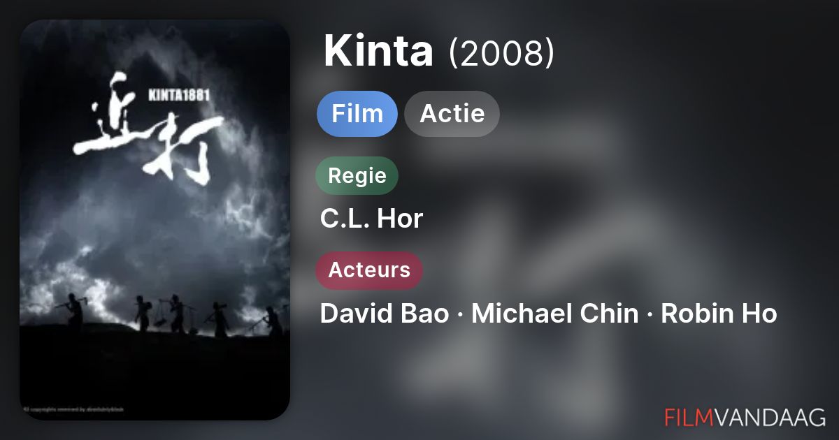 Kinta (film, 2008) - FilmVandaag.nl