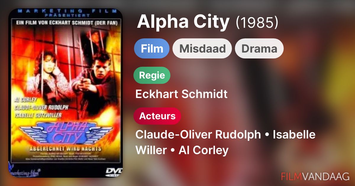 Alpha City (film, 1985) - FilmVandaag.nl