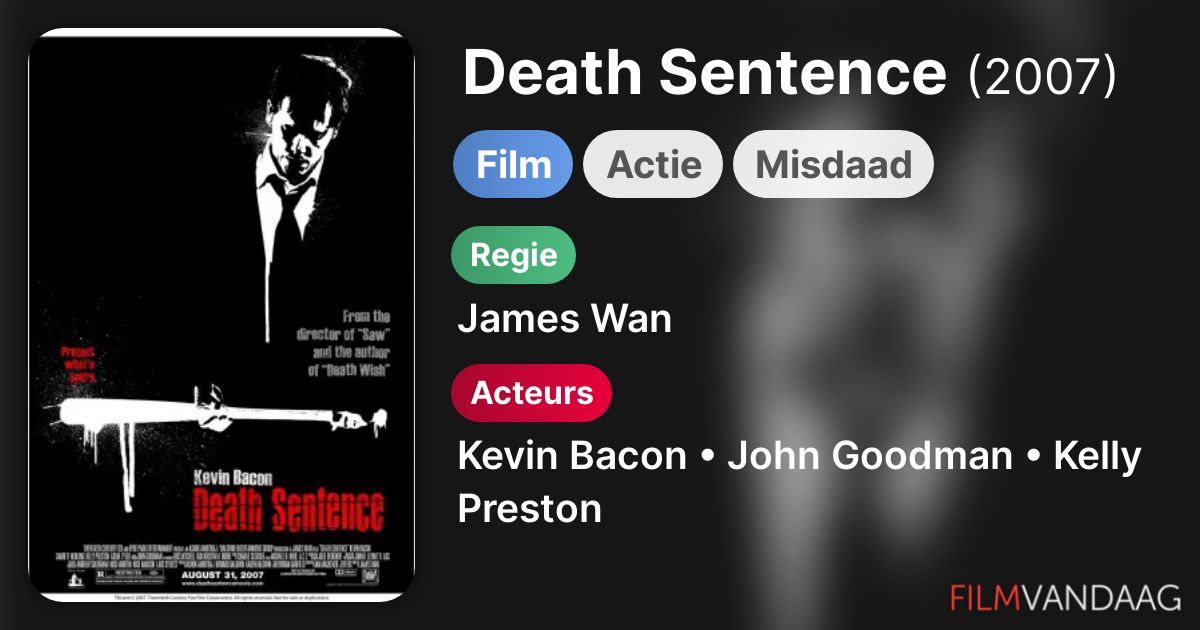 Death Sentence (film, 2007) - FilmVandaag.nl