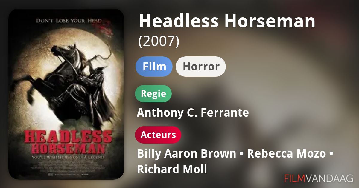 Headless Horseman (film, 2007) - FilmVandaag.nl