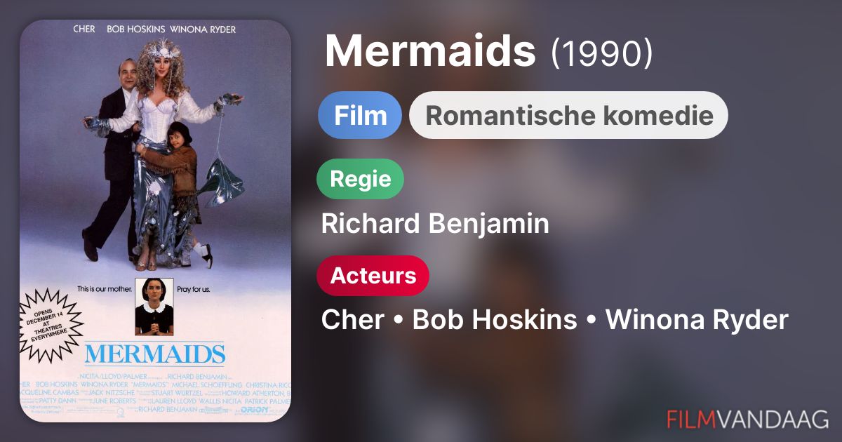 Mermaids (film, 1990) - FilmVandaag.nl